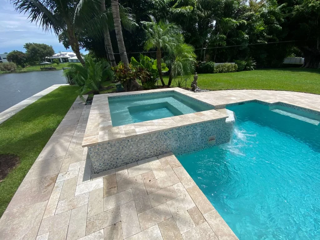 Shimena Family Pool With Loungers - Master Touch Outdoor Living